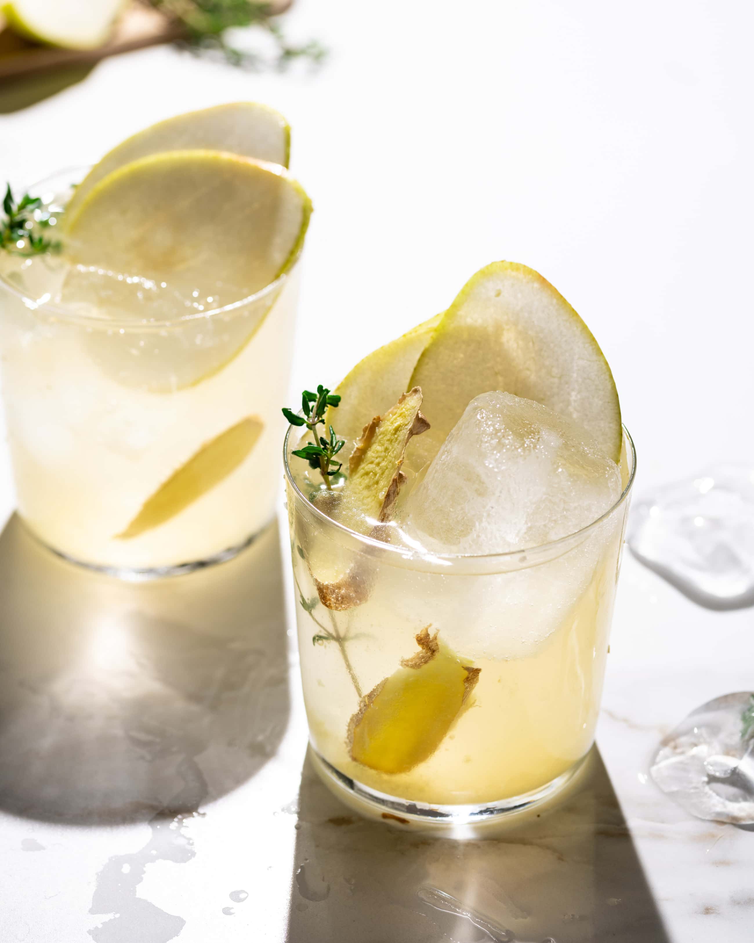 Pear & ginger spritz | The Gut Health Doctor